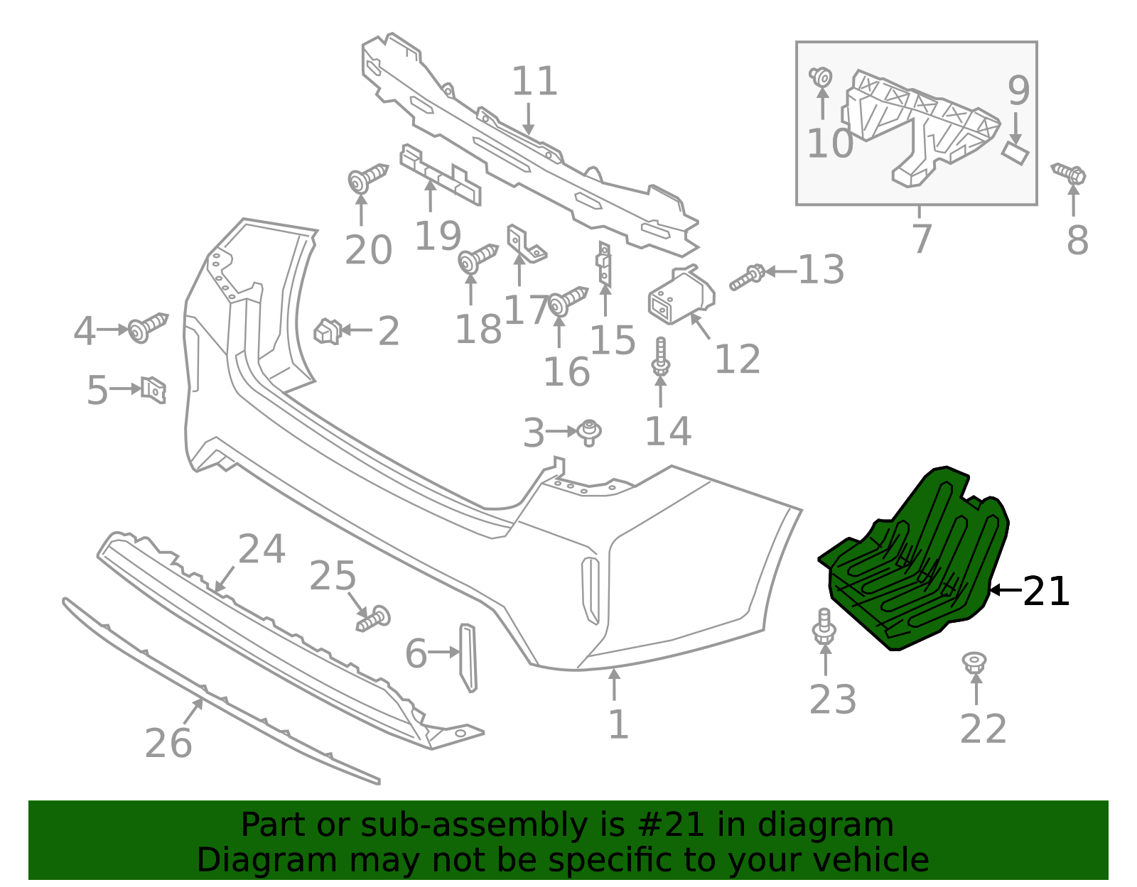86698-A8000 - Under Cover 2017-2020 Kia Optima | Kia.Parts Store
