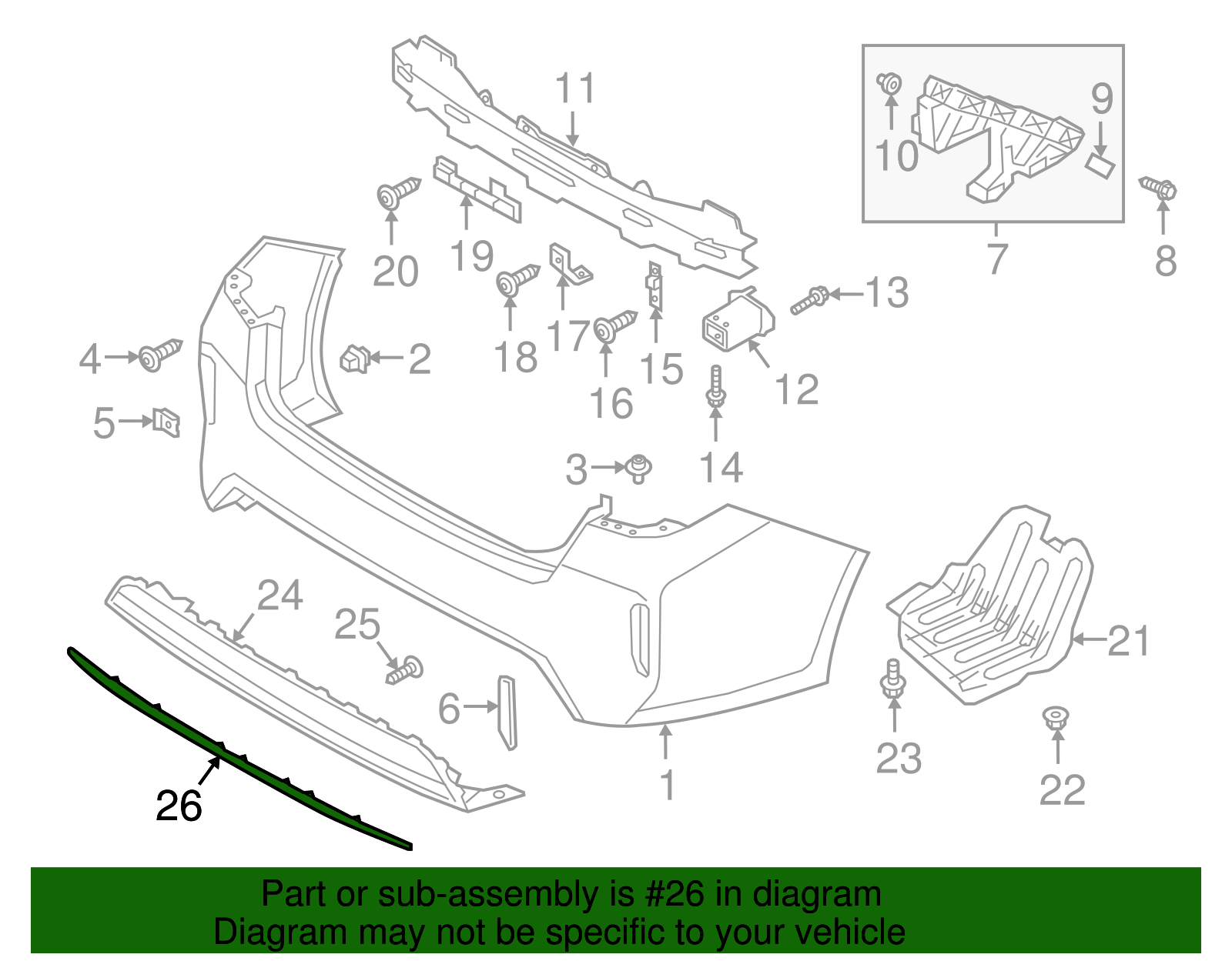 86695-A8100 - Molding 2017-2020 Kia Optima | Kia.Parts Store