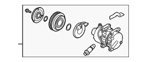2014-2015 Hyundai Tucson Compressor Assembly 97701-2S601 | OEM Parts Online