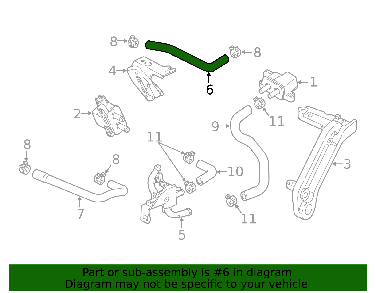 36165-5K1-A00 - Outlet Tube 2014-2022 Honda | Honda Parts Online