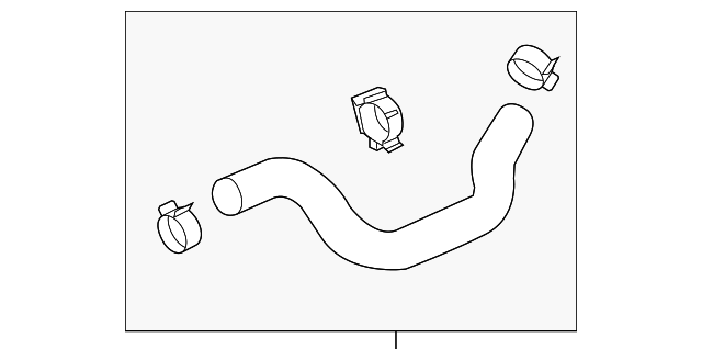 PY07-15-18XA - Upper Hose 2014-2018 Mazda | Mazda-Parts