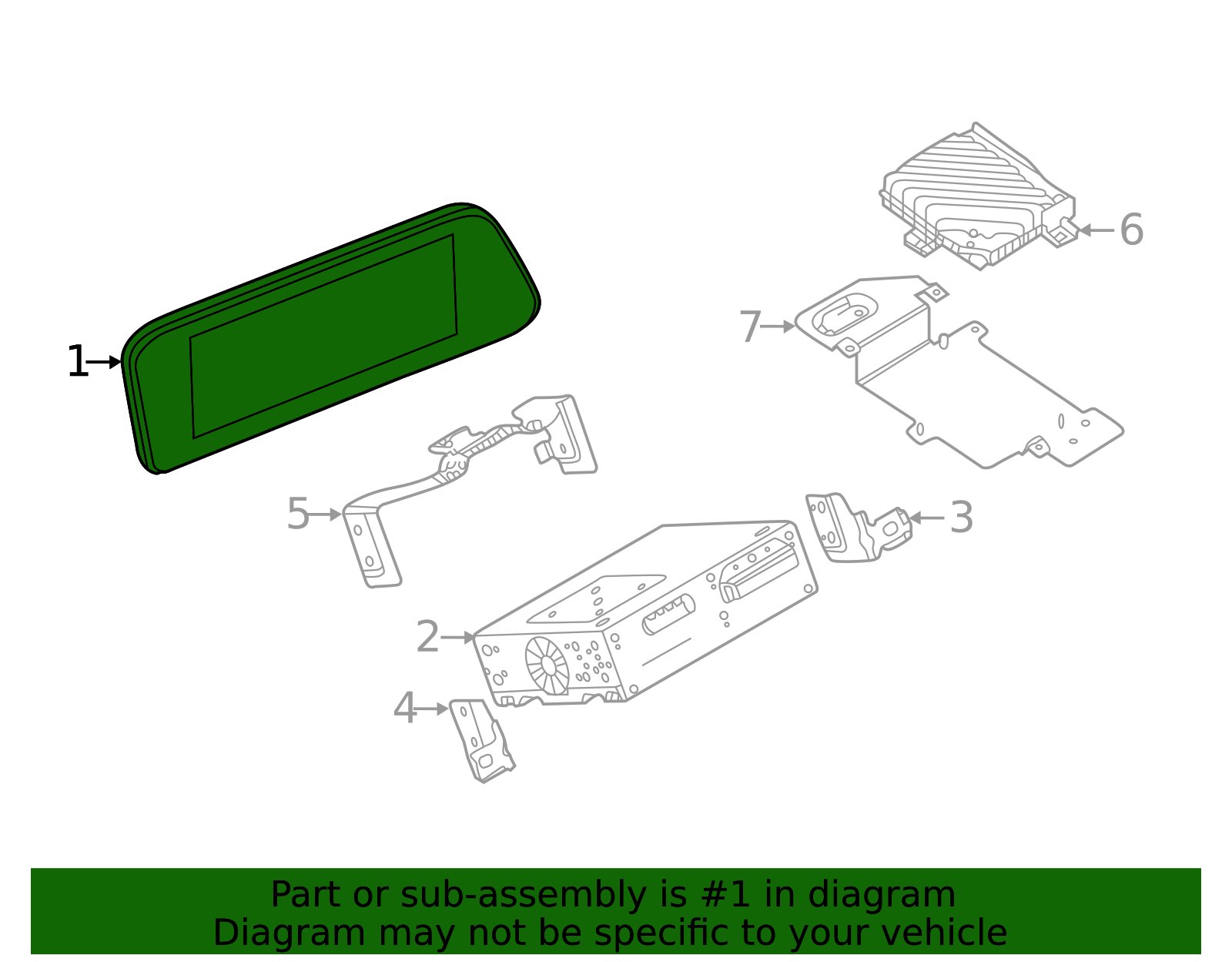 BGKM-61-1J0 - Display Unit 2019-2024 Mazda 3 | Mazda-Parts