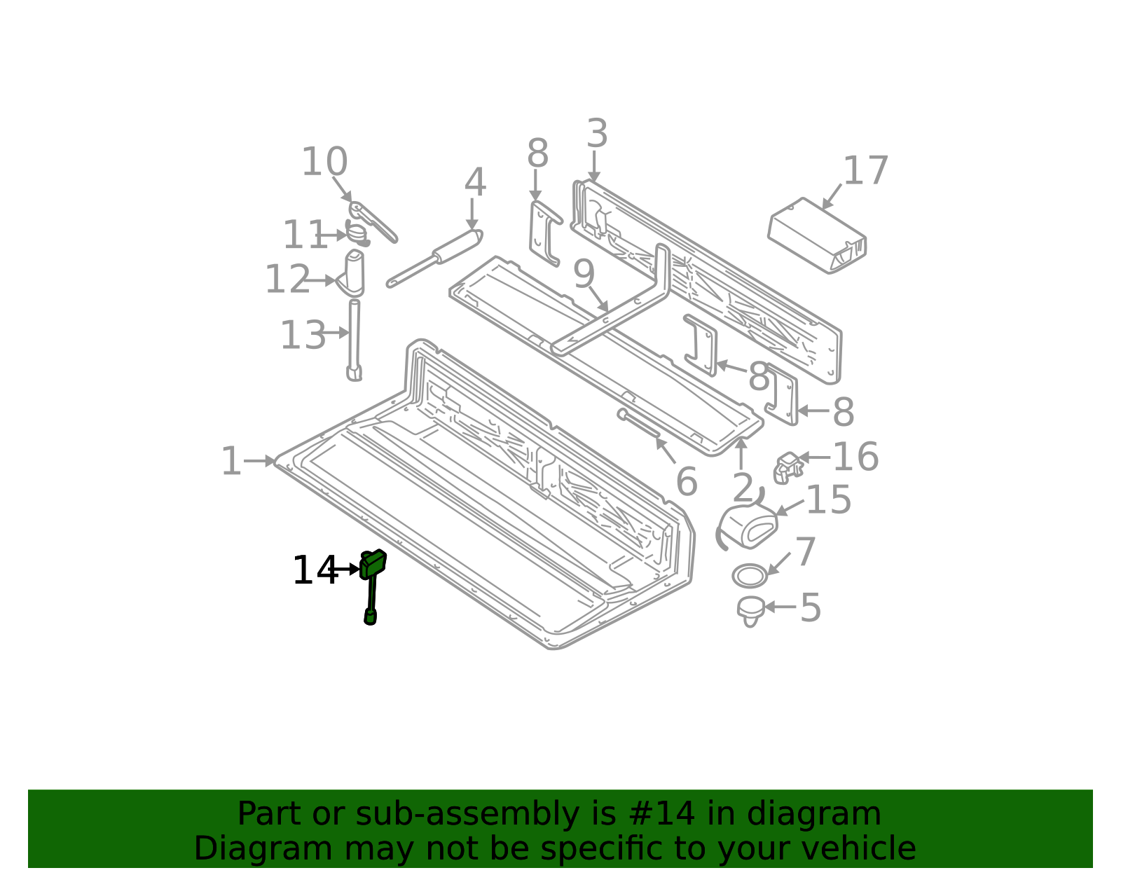 54318236846 - 2000-2010 BMW Switch (54-31-8-236-846) | BMW of South ...