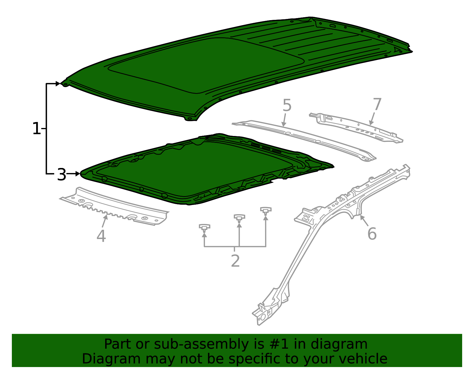 RC5Z-7850202-A - High-Quality Roof Panel for 2025 Lincoln Aviator ...