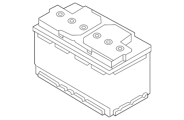 2013-2025 Hyundai Vehicle Battery 37110-3Q700 | OEM Parts Online
