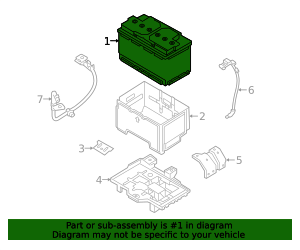 2013-2026 Hyundai Vehicle Battery 37110-3Q700 | OEM Parts Online