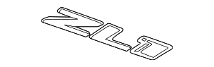 1984-2015 Chevrolet Camaro ZL1 Emblem 22830719 | Courtesy Parts