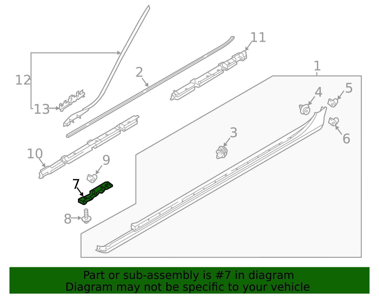 2018-2025 Volvo S90 Support Bracket - Driver's Side (LH) 31488446 ...