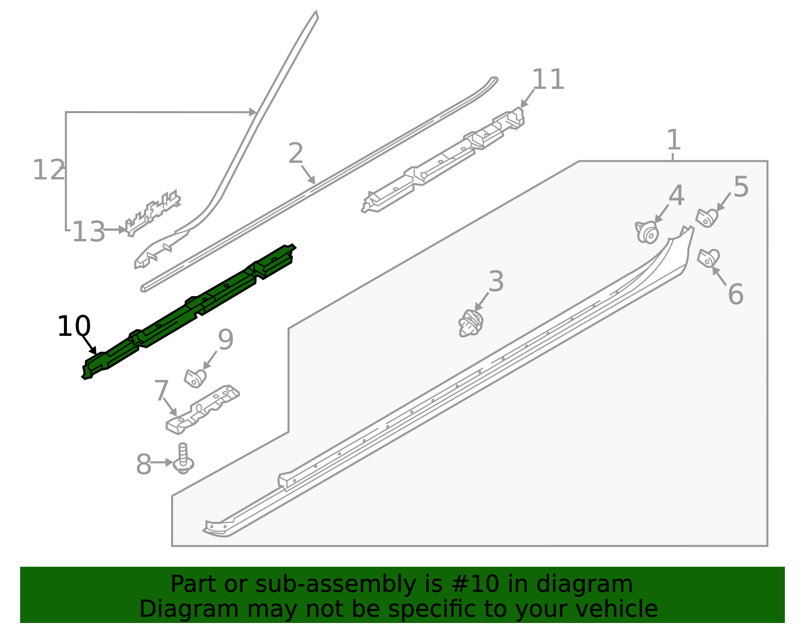 31447324 - High-Quality Rocker Panel Molding Bracket for 2018-2025 ...