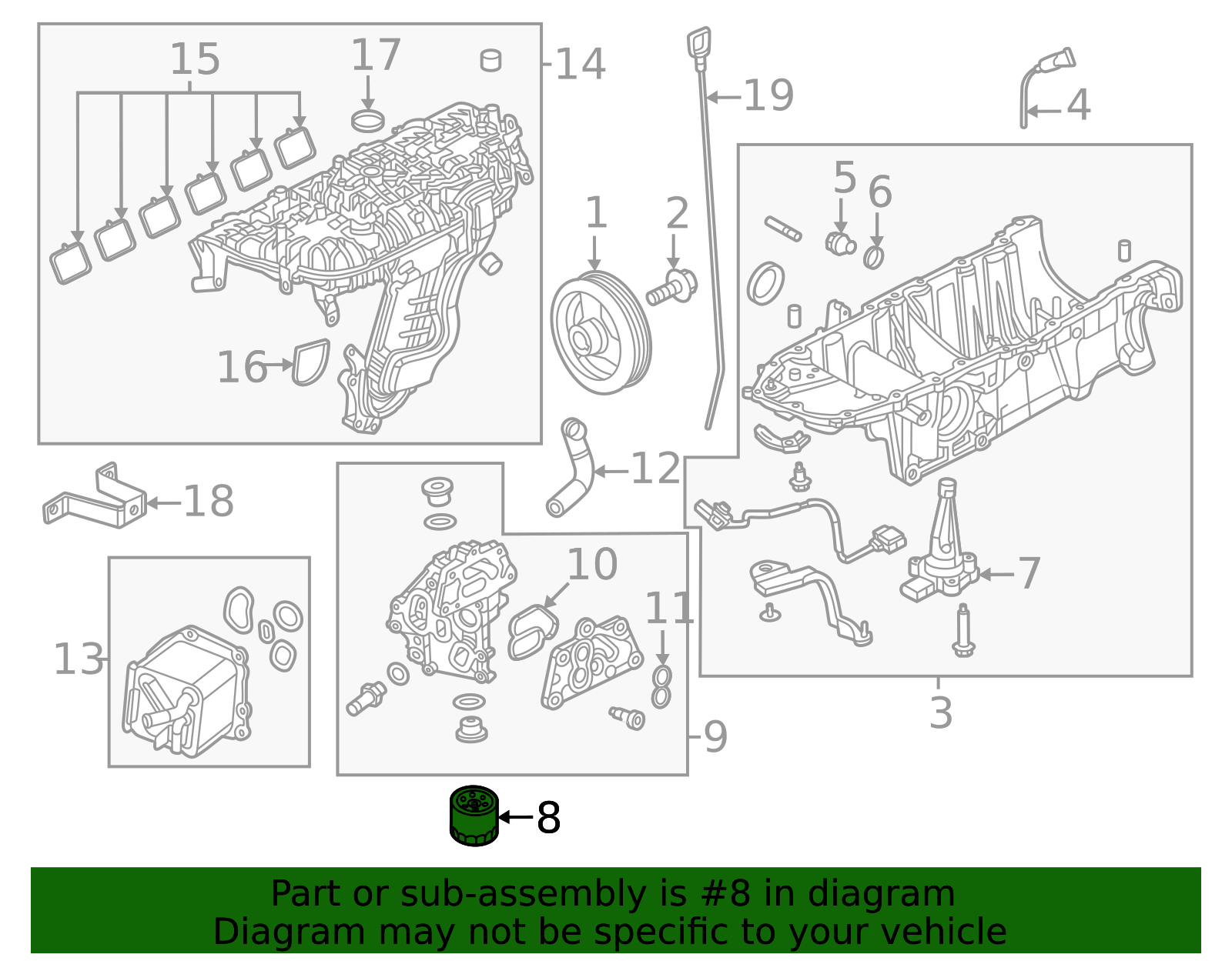 SH01-14-302A - Oil Filter 2019-2025 Mazda | Mazda-Parts