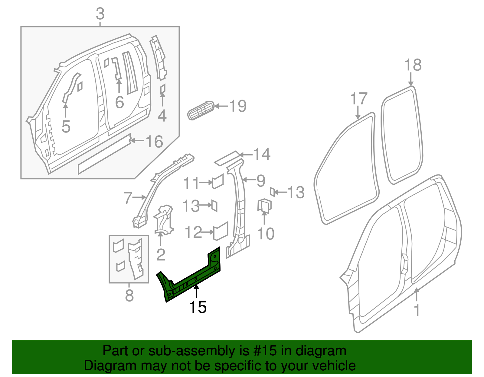 6TH76NF2AA - License Lamp Applique - 2017-2020 Jeep Compass | Mopar ...