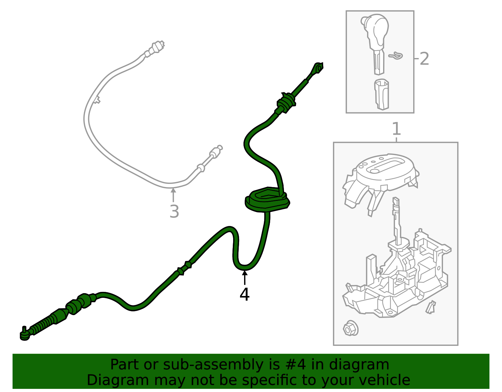 34935-3LN0A - High-Quality Automatic Transmission Shifter Cable for ...