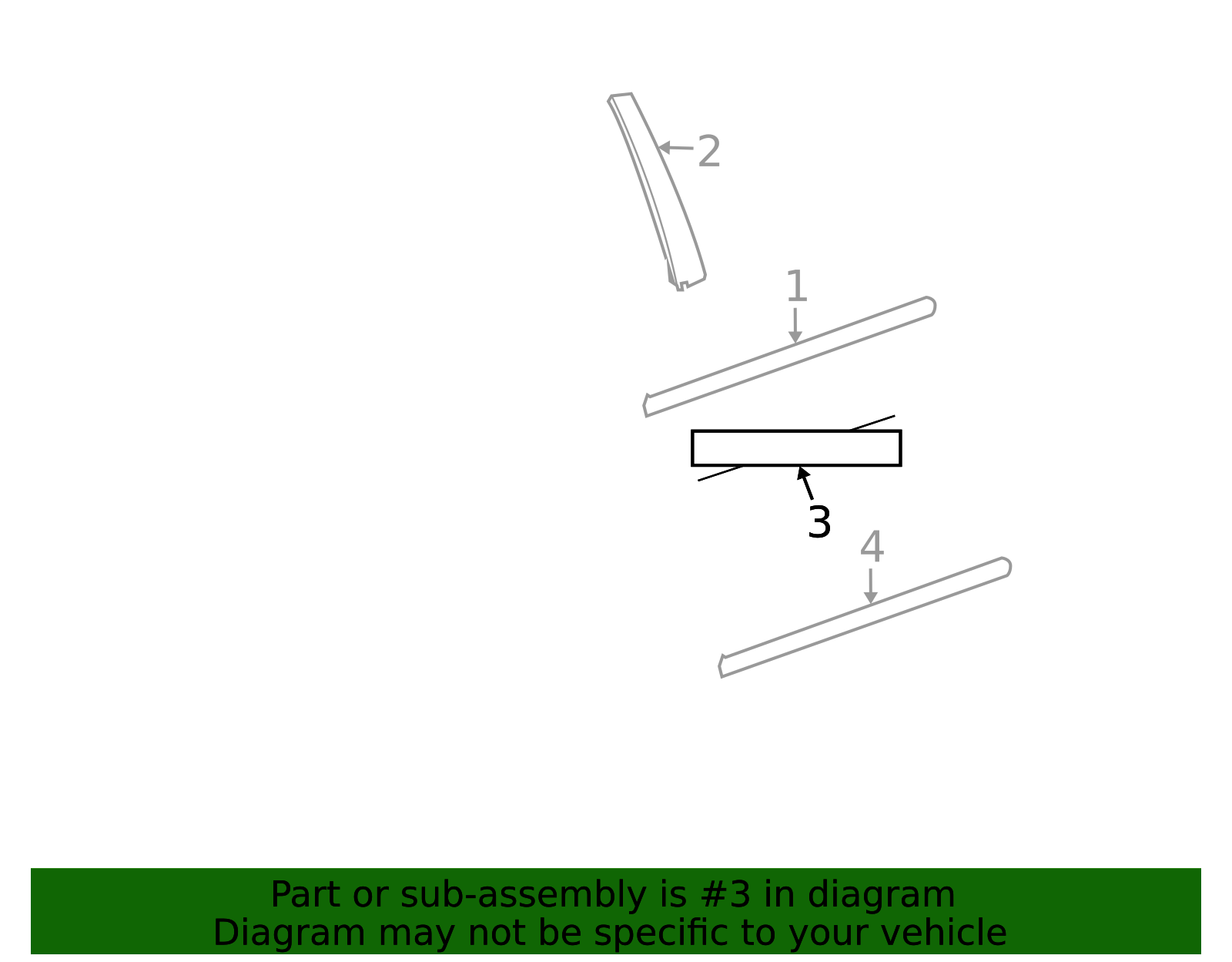 2013-2020 Ram Molding 68140238AA | Mopar Parts Canada