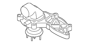 2008-2018 Porsche Cayenne Thermostat Housing 958-106-060-00 | OEM Parts ...