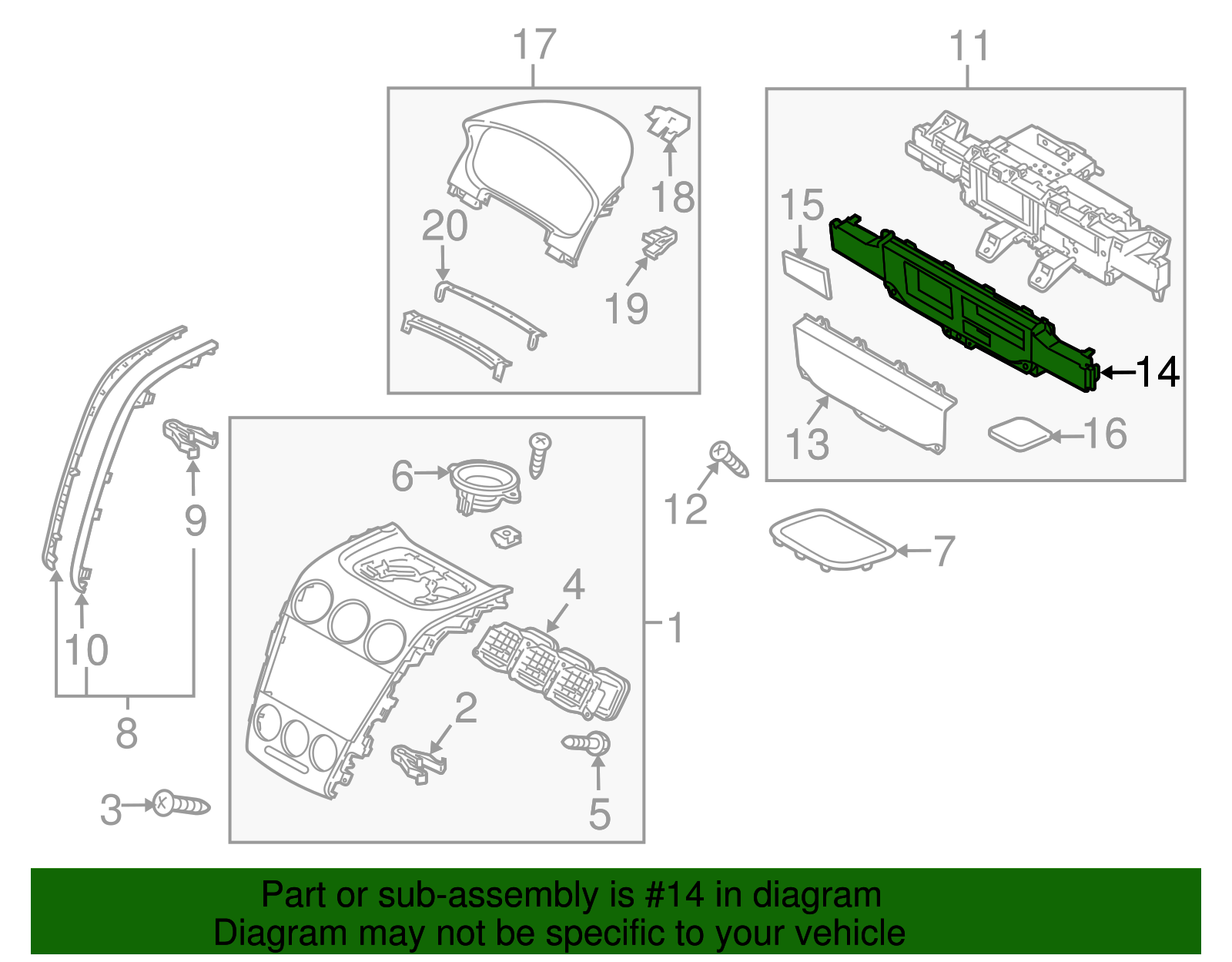 2010-2012 Mazda CX-7 Plate EJ18-55-446A | Mazda Parts Deals