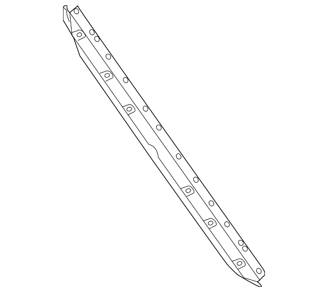 2013-2021 Nissan Frontier Lower Gate Trim 934A8-9BF0A | OEM Parts Online