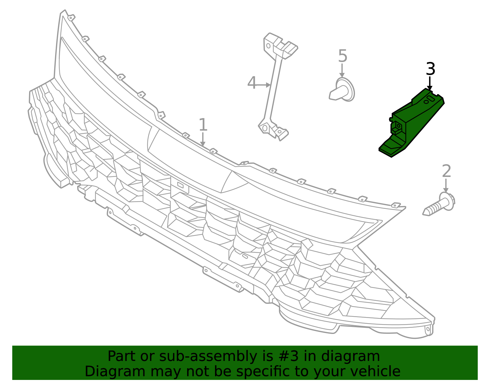 86525-P1000 - Bracket 2023-2025 Kia Sportage | Kia.Parts Store