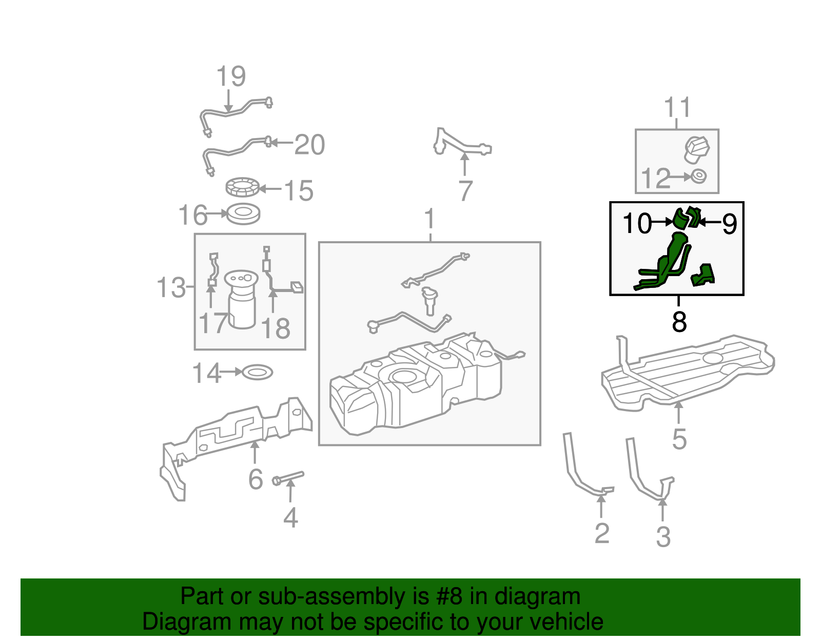 2007-2014 Toyota Tundra Fuel Tank Filler Neck 77201-0C081 | OEM Parts ...