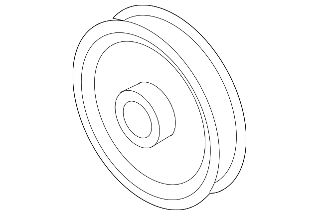 2012-2019 Nissan Pulley 12303-1KA0B | TascaParts.com