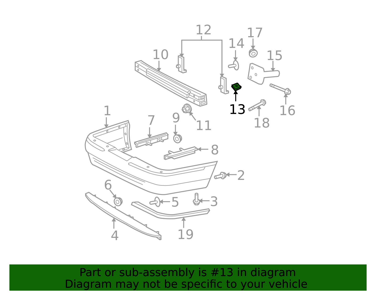 2003-2022 Ford Upper Hinge Lock Nut -W709361-S441 | TascaParts.com
