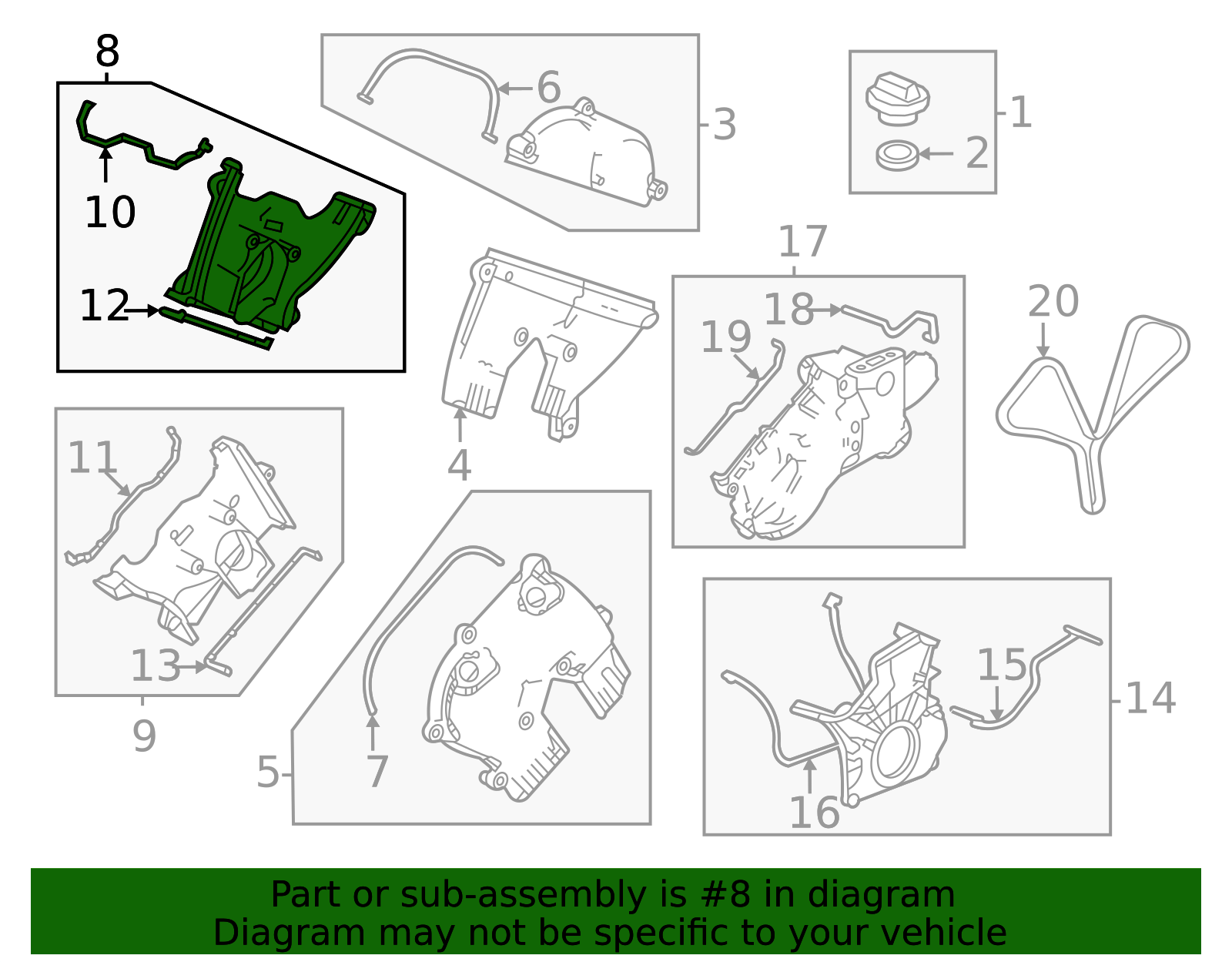 11860-6S9-A01 - High-Quality Inner Timing Cover for 2021-2025 Acura ...