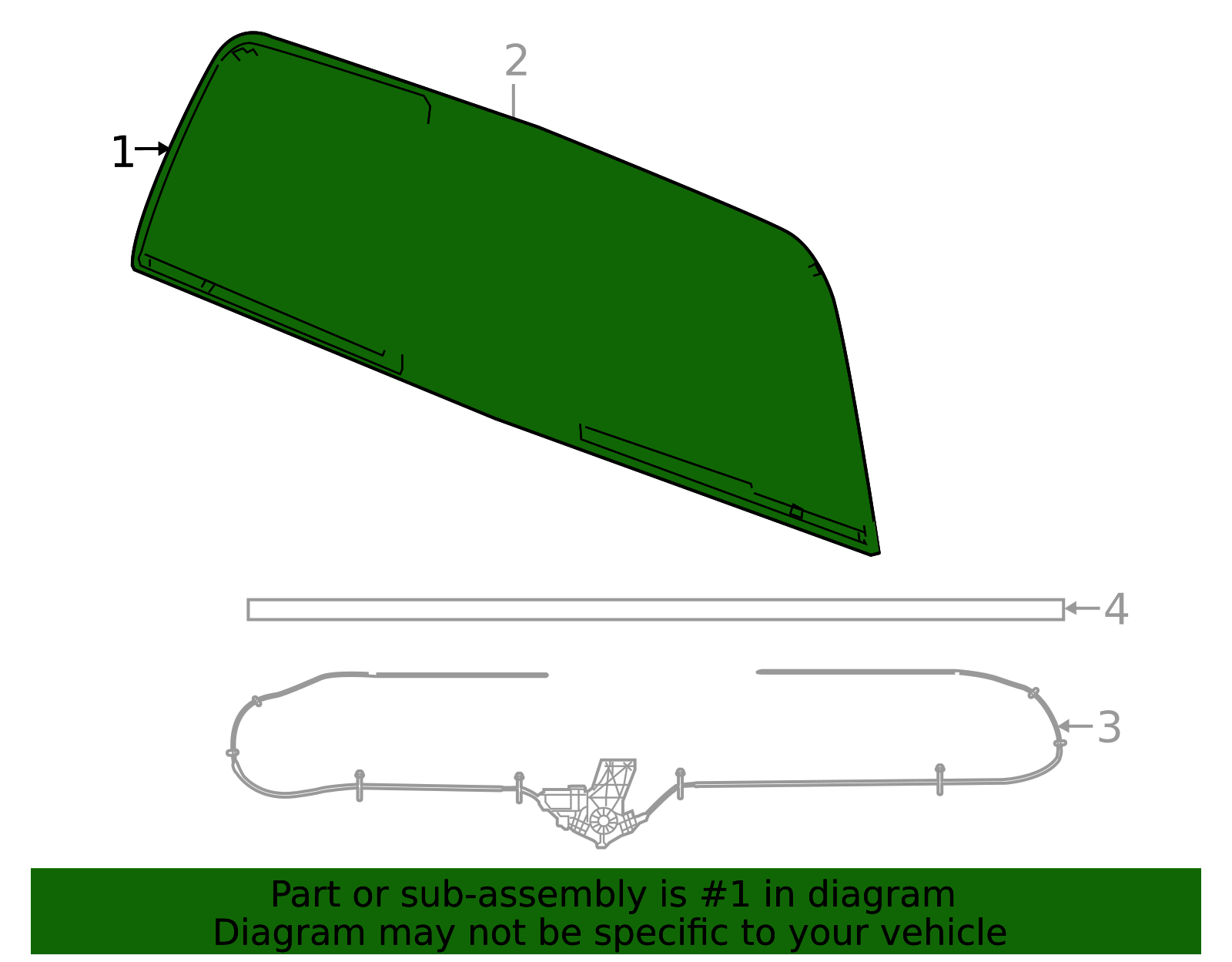 2013-2021 Ram Back Glass 68157025AH | Mopar Parts Canada
