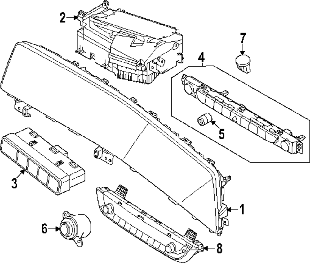 94051-S9000 - Display Unit 2023-2025 Kia Telluride | Kia.Parts Store