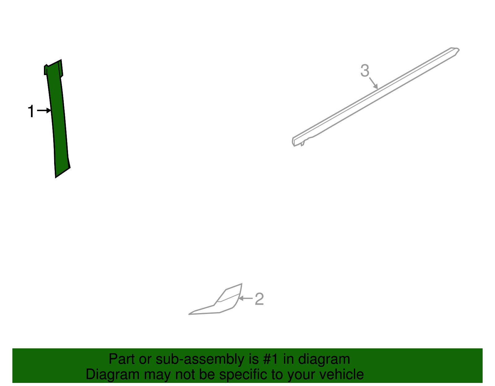 67865-T7A-003 - Black Out Tape 2016-2022 Honda HR-V | Honda Parts Online