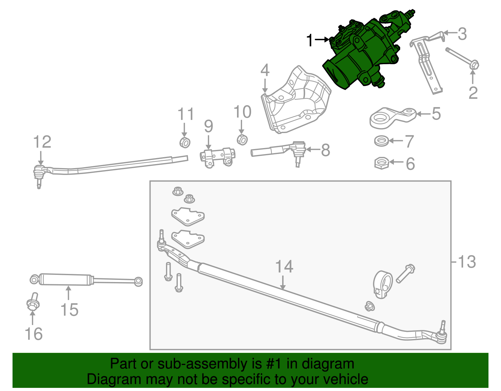 2013-2024 Ram 3500 Gear 68575539AB | Mopar Parts Canada