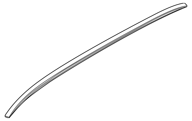 2025 Genesis GV80 Coupe Roof Molding 87240-T6700 | MotorMotor