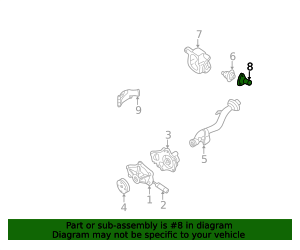 13049-1E401 - Engine Coolant Thermostat Housing 1993-2001 Nissan Altima ...