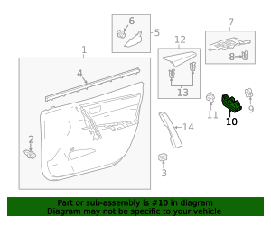 Door Window Switch 84820-0R040 | OEM Parts Online