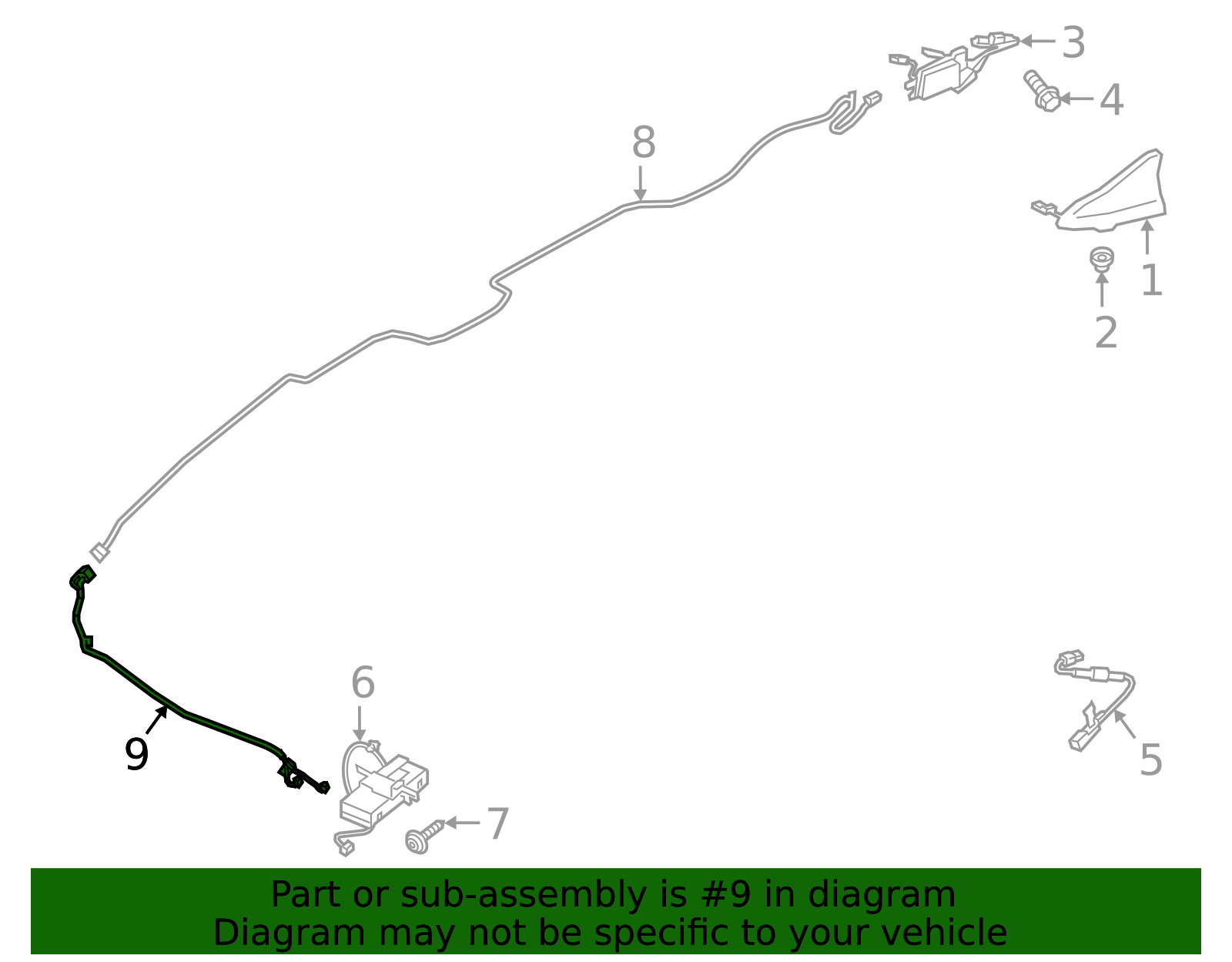 Hyundai - 96220-G9600 - Wire - 2022-2025 Genesis G70 | OEM Hyundai ...