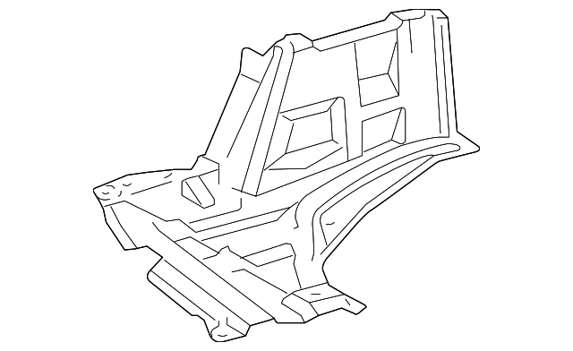 Genuine Toyota Under Cover part# 51441-0D231 for 2015-2018 Toyota Yaris ...