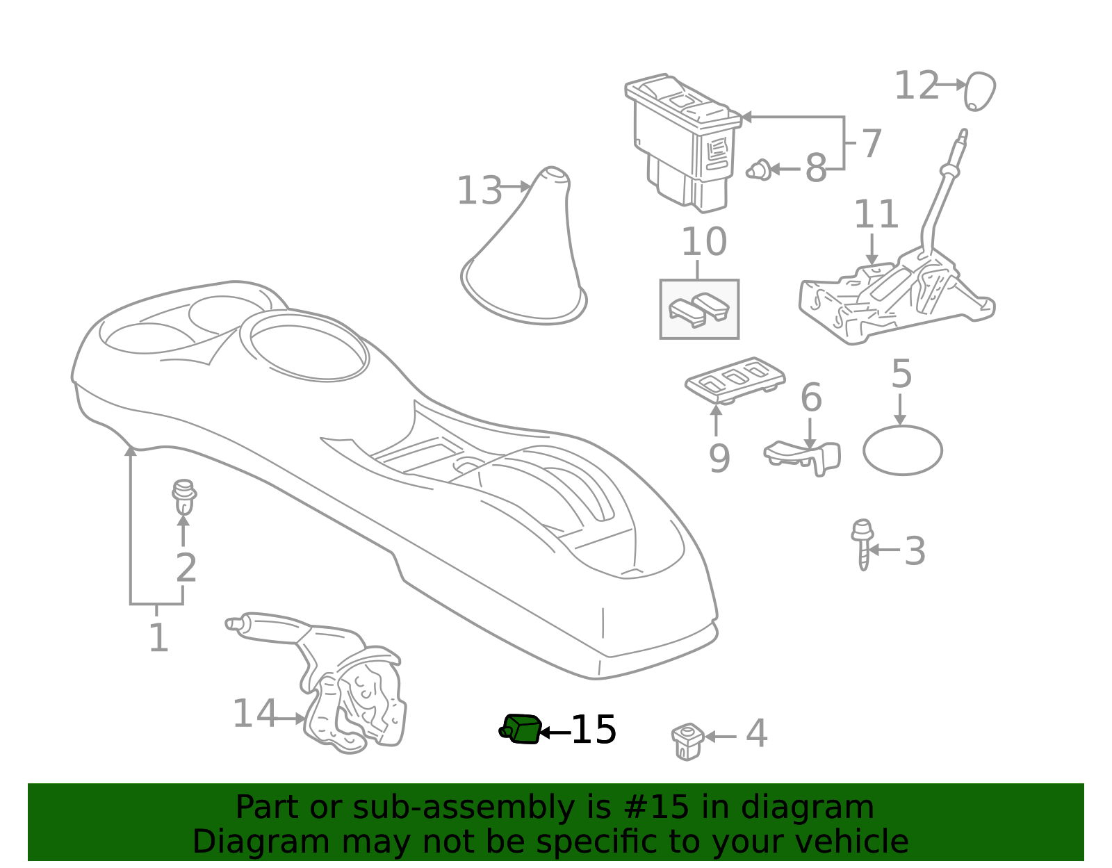 84550-04020 - Park Brake Warning Switch - 2000-2020 Toyota | Nucar ...
