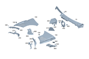 223-830-14-00 - Dust Filter 1991-2026 Mercedes-Benz | Mercedes-Benz USA ...
