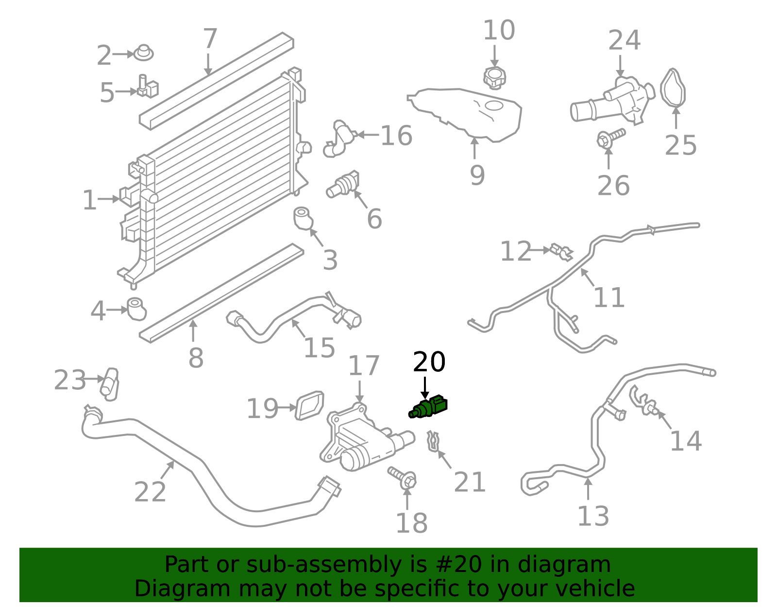 2016-2018 Ford Focus Temp Sensor FB5Z-12A648-A | Awesome Parts Ford