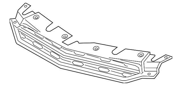 2016-2017 Chevrolet Equinox Front Upper Grille 23383218 | Shop Matick ...