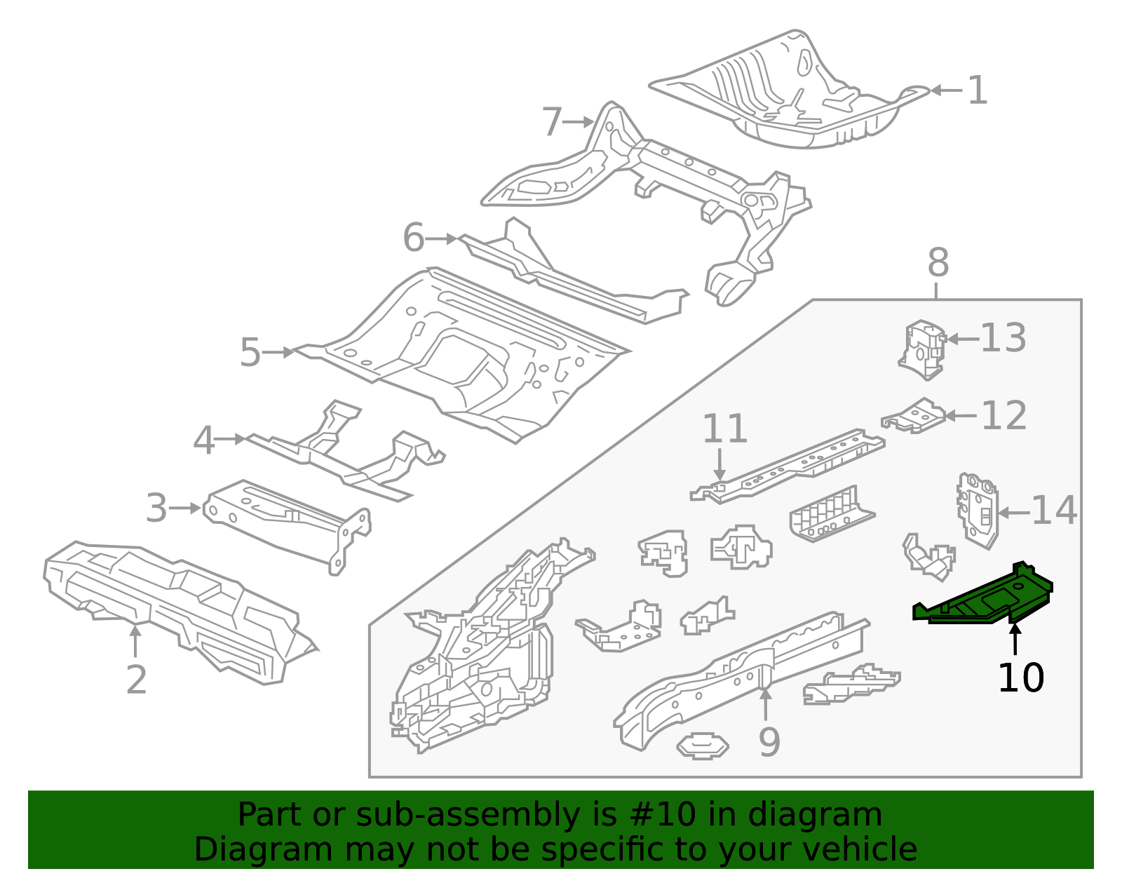 65665-TBG-A00ZZ - High-Quality Frame Side Member Reinforcement for 2016 ...