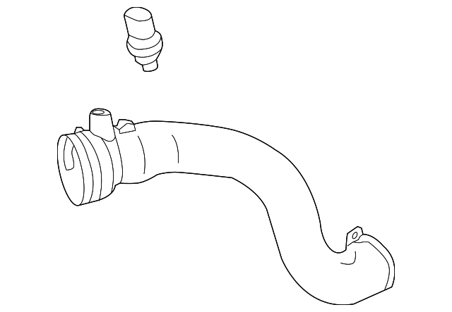 2020-2022 Ford Inter-Cooler Pipe LC3Z-6F073-A | Miracle Ford Parts