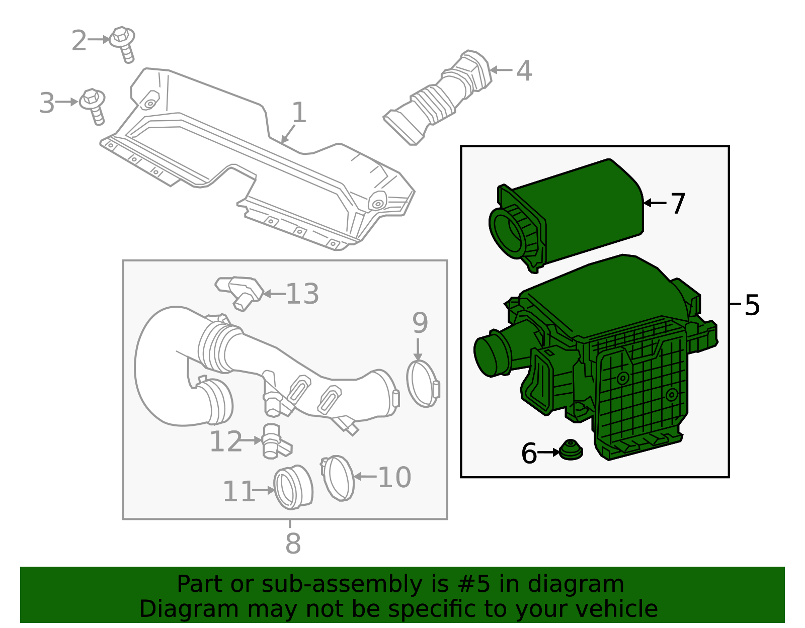 165002V70A - Air Cleaner Assembly 2016-2018 INFINITI | Infiniti of ...