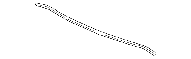 74143-T5A-003 - Rubber Rear Hood Seal - 2015-2020 Honda Fit | Genuine ...