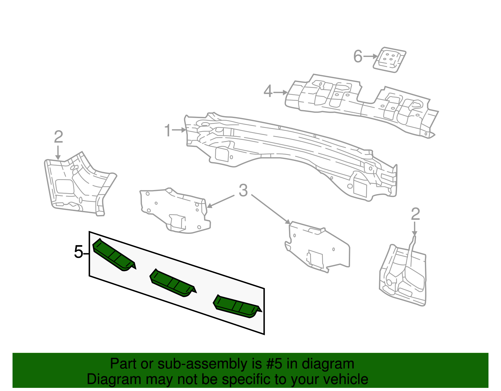 2011-2024 Mopar Bracket 55079164AA | Mopar Parts Canada