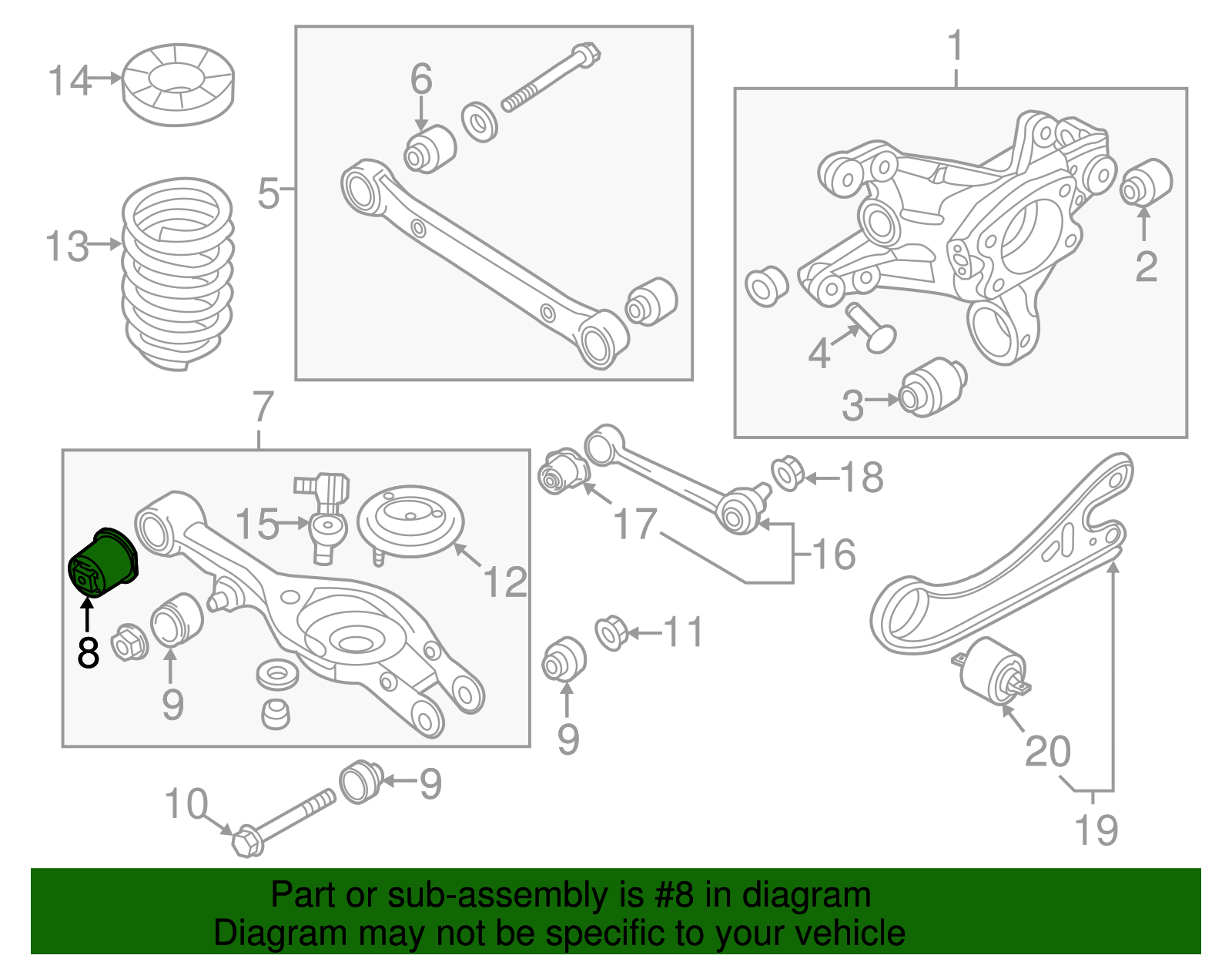 2011-2017 Hyundai Bushing 55215-3R000 | OEM Parts Online