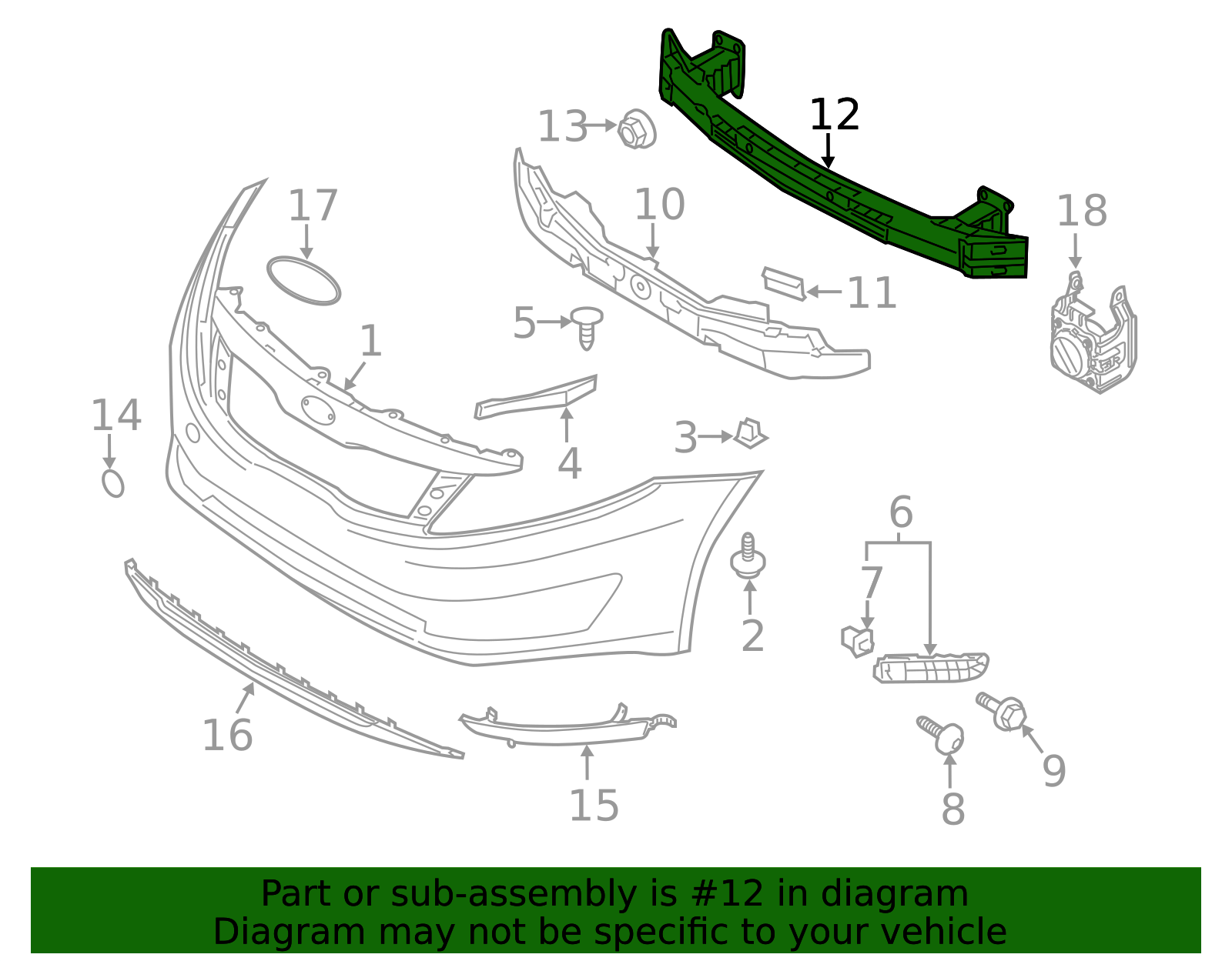 2011-2015 Kia Optima OEM NEW 2011-2015 Kia Optima Sedan Hybrid Beam ...