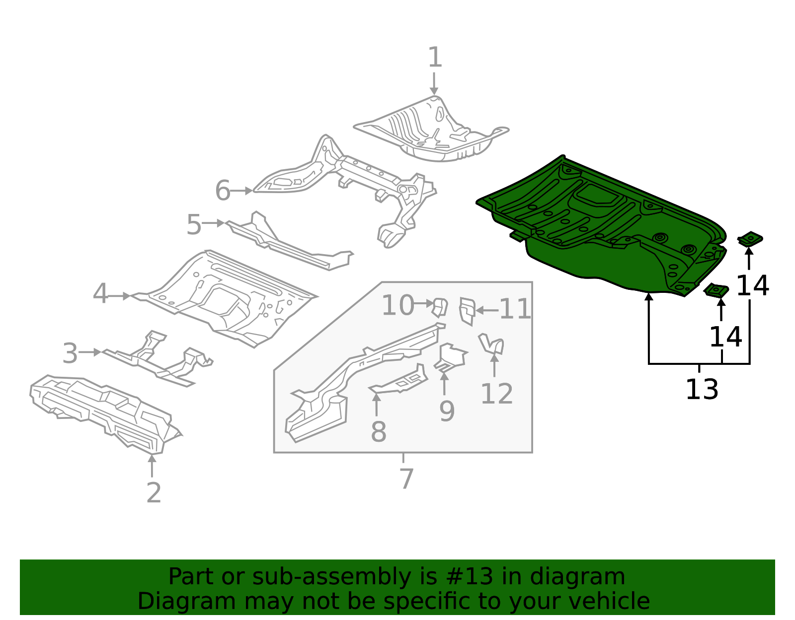 74625-TXM-A00 - 2019-2022 Honda Insight - Cover Rear Floor | All ...