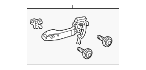2014-2019 Toyota Corolla Handle Base 69203-02550 | Toyota Parts Center