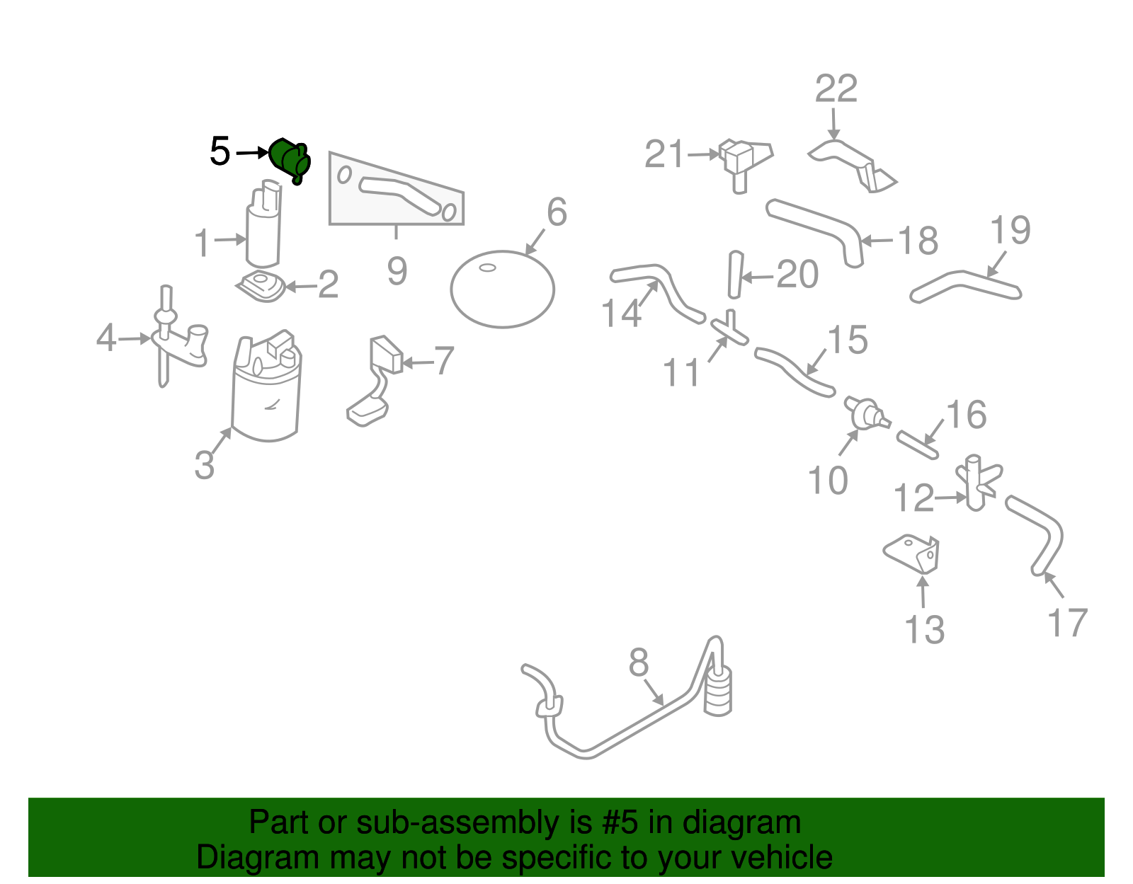 Hyundai 1999-2006 Hyundai Fuel Injection Pressure Regulator 35301-37100 ...