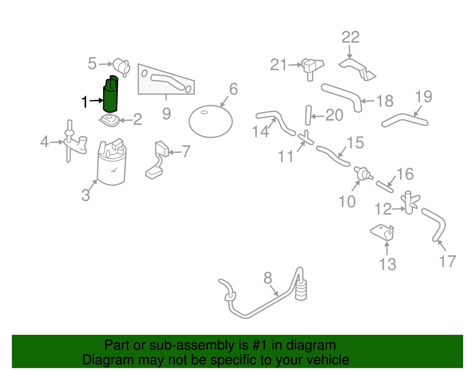 1999-2012 Hyundai Fuel Pump 31111-0M000 | OEM Parts Online