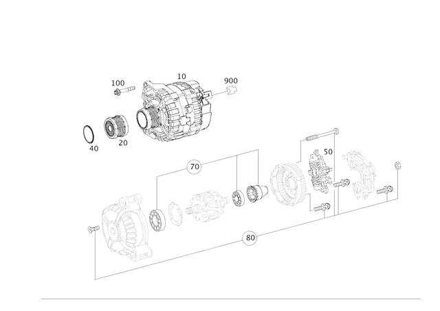 Mercedes-Benz Alternators For Sale | Mercedes-Benz USA Parts